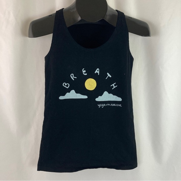 Teemill | Shirts & Tops | Teemill Yoga With Adriene Breath Tank Top ...